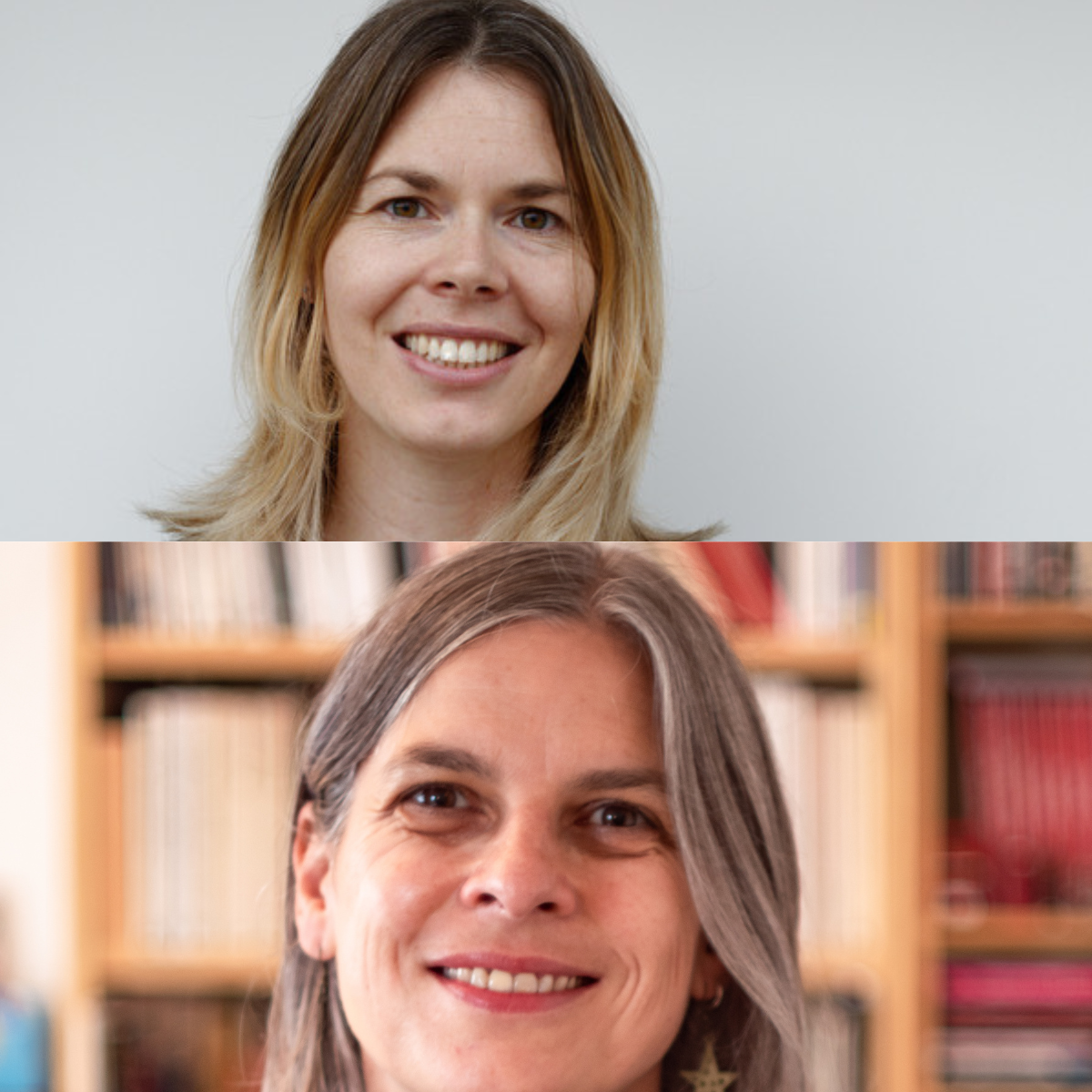 Jennifer Ilg, animatrice et Céline Clément responsable scientifique de ...