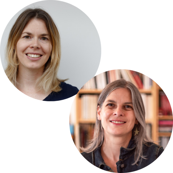 Jennifer Ilg, animatrice et Céline Clément responsable scientifique de ...
